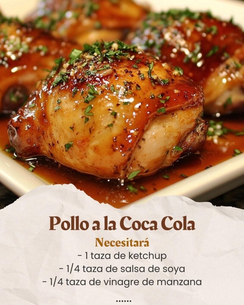 Pollo a la Coca Cola: Una Deliciosa Receta de Pollo Glaseado