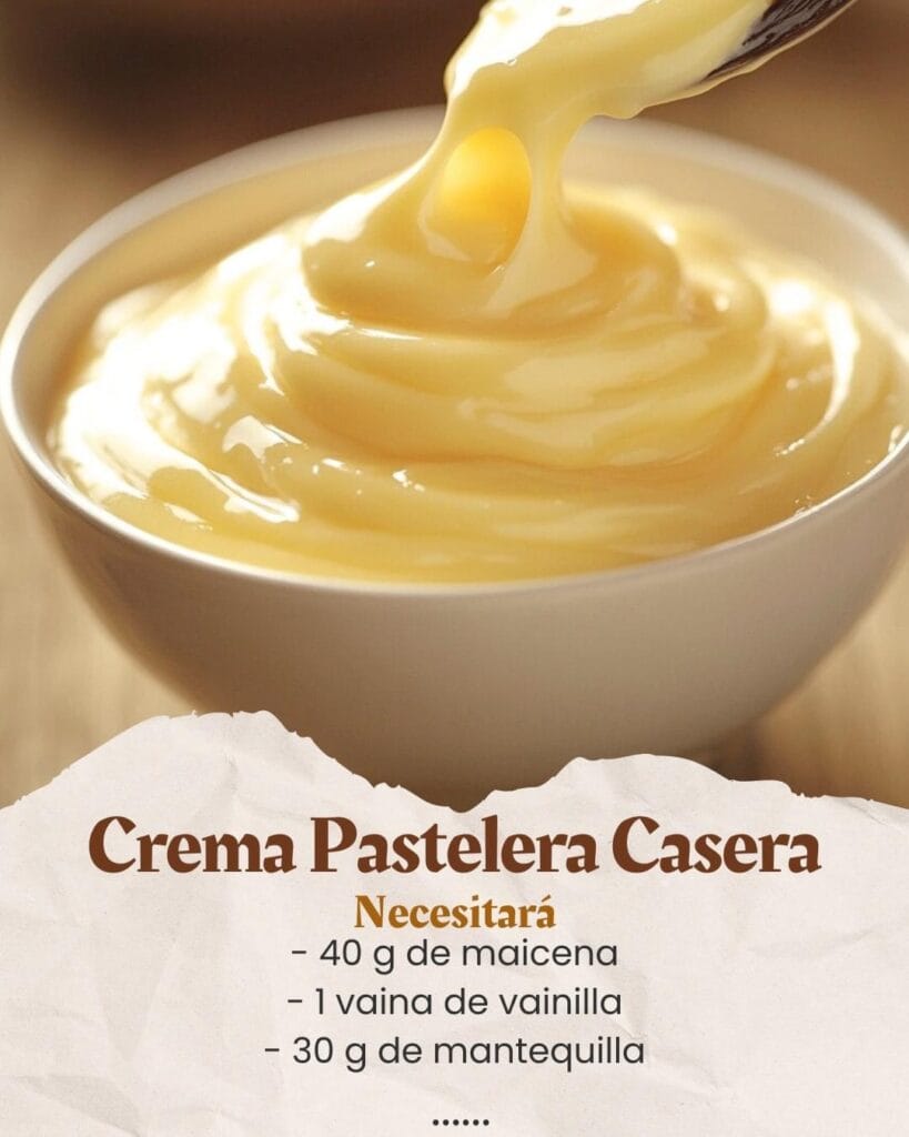 Crema Pastelera Casera: El Toque Perfecto para tus Postres
