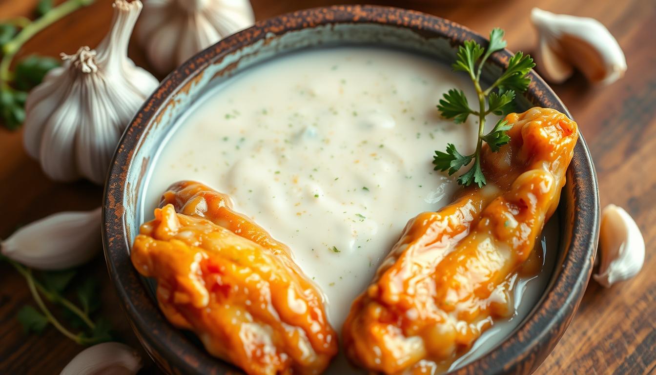 Easy Homemade Garlic Parmesan Wing Sauce Recipe