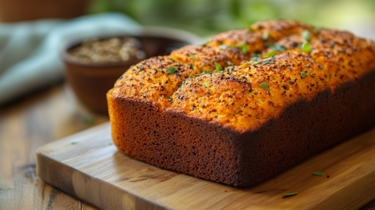 Smoky Paprika and Roasted Red Pepper Loaf Recipe