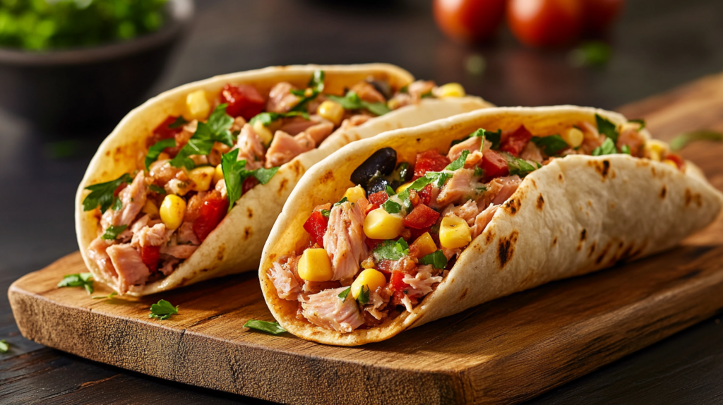 Mediterranean Tuna Pita Pocket Recipe