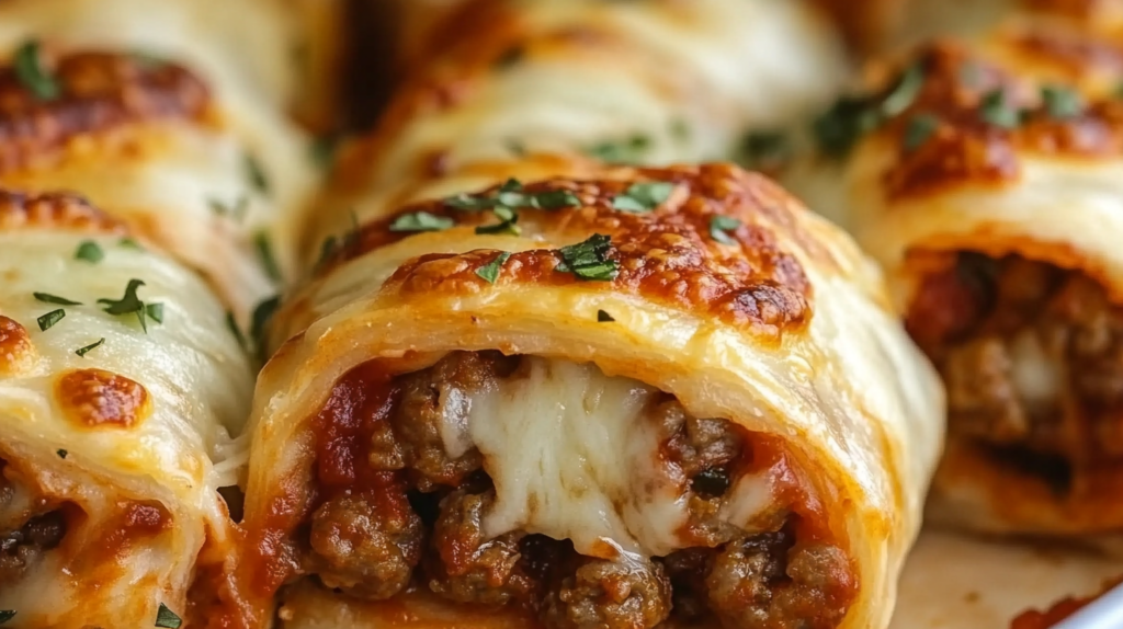 Sausage Pizza Rolls Recipe