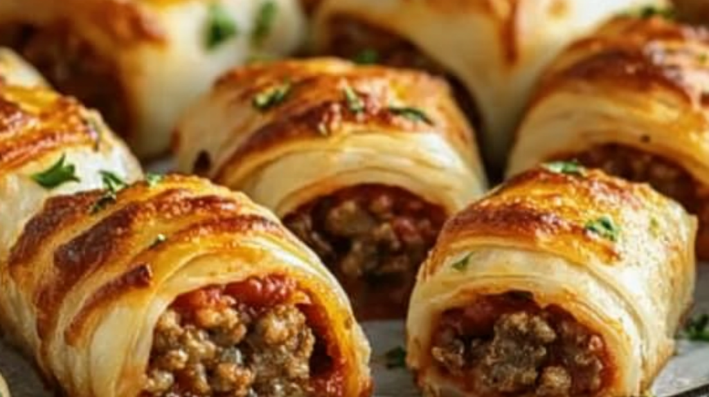 Sausage Pizza Rolls Recipe