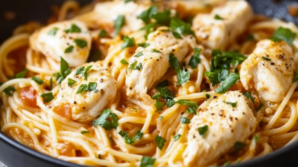 The Best Chicken Spaghetti Recipe