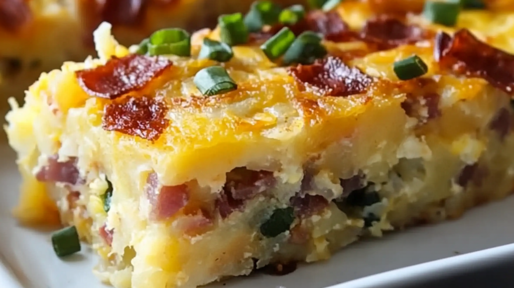 Loaded Hash Brown Breakfast Casserole