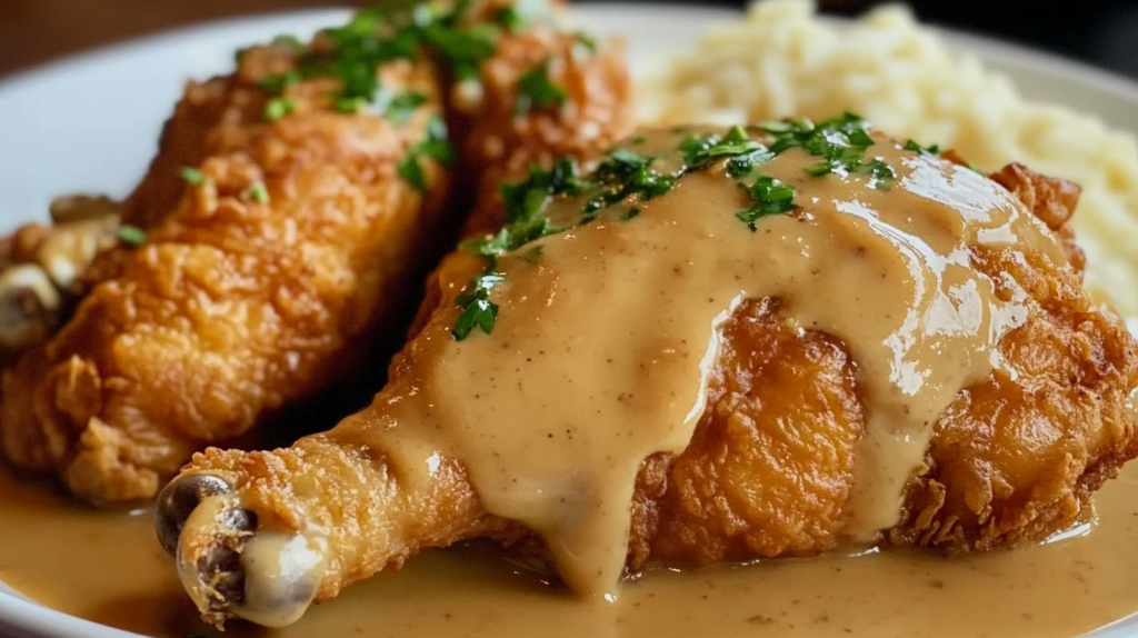 Country Fried Chicken and Gravy