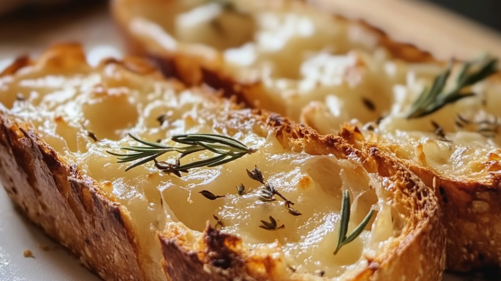 Garlic Rosemary Cheese Bread