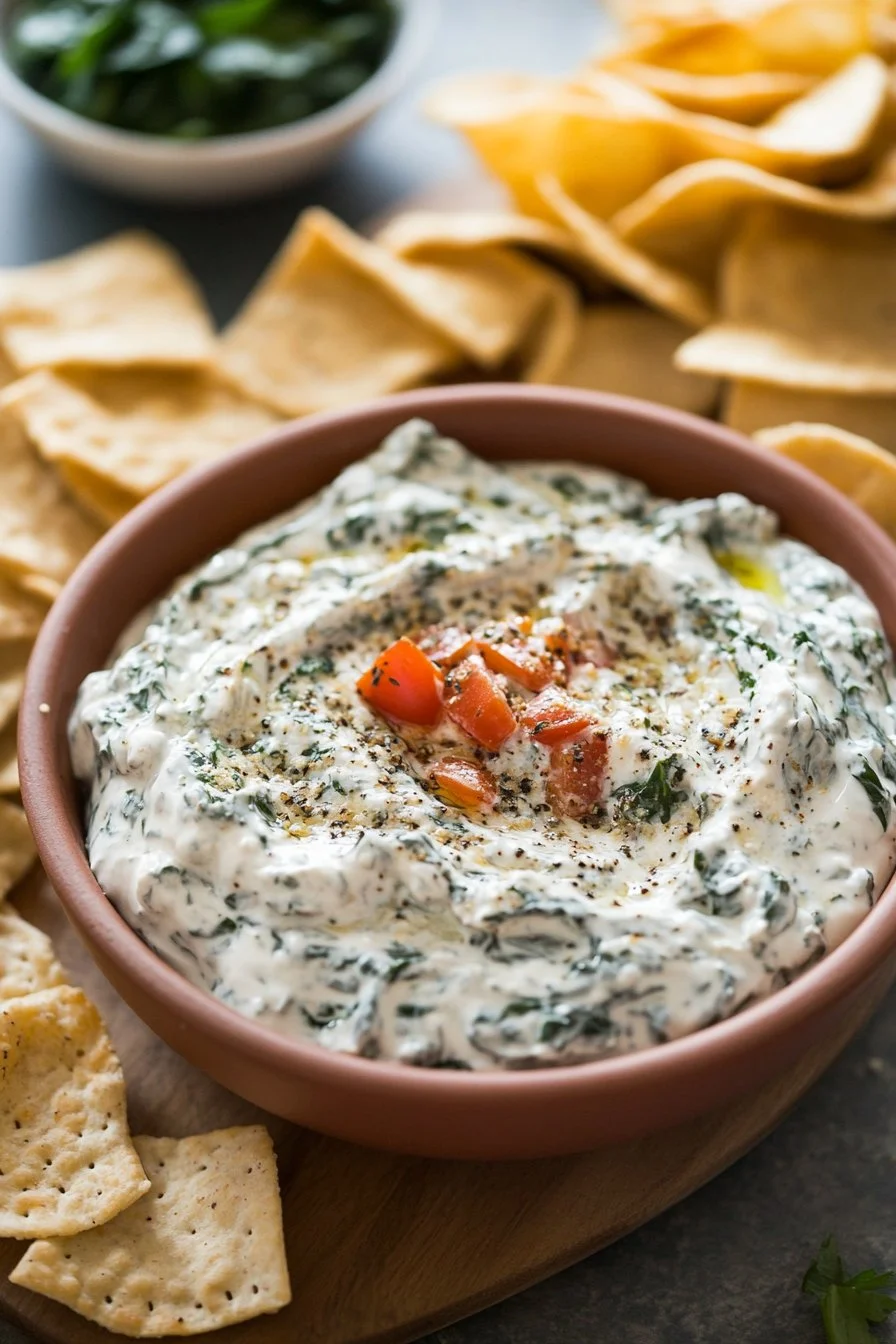 Greek Yogurt Spinach Dip