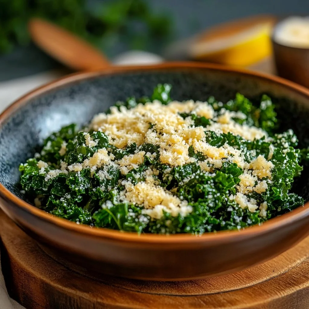 Lemon Parmesan Kale Salad