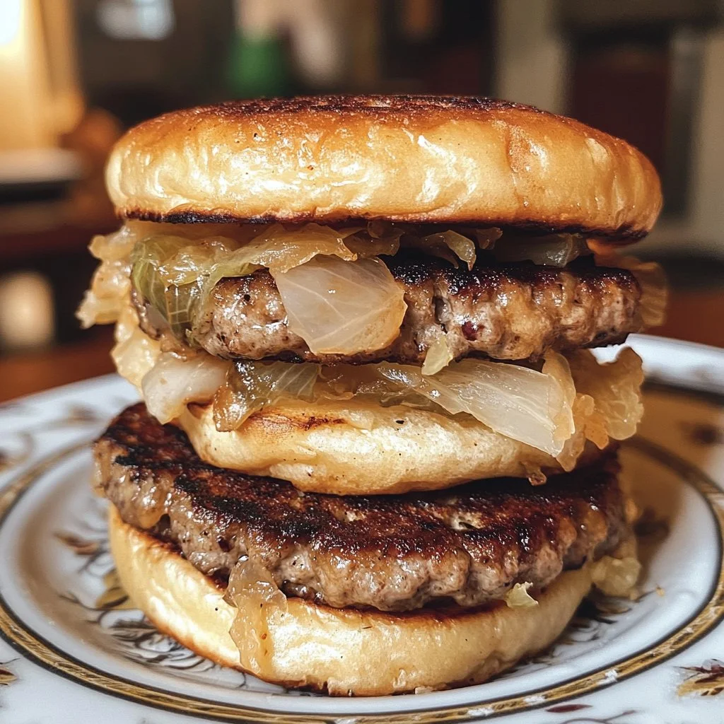 Oven-Baked Cabbage Burgers